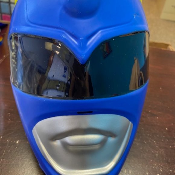 Accessories | Disguise Mens Blue Ranger Adult Helmet | Poshmark